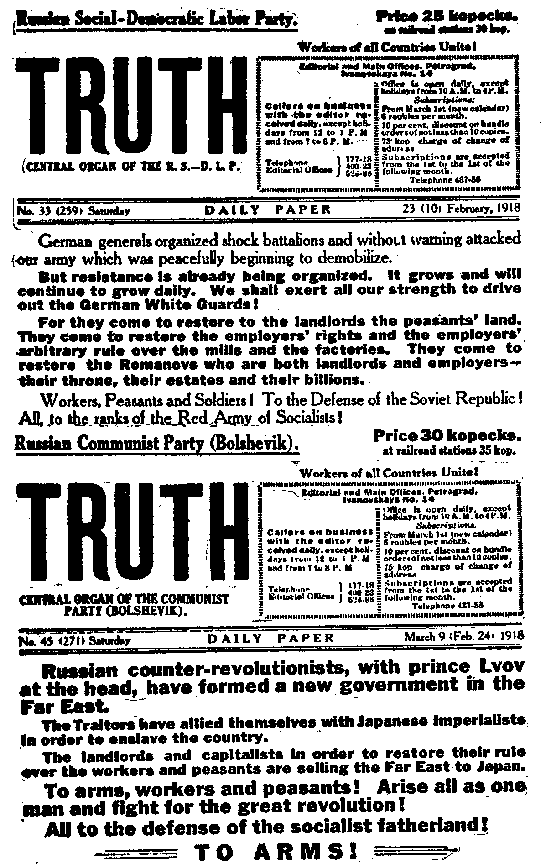 Albert Rhys Williams Through The Russian Revolution 1921 Appendices